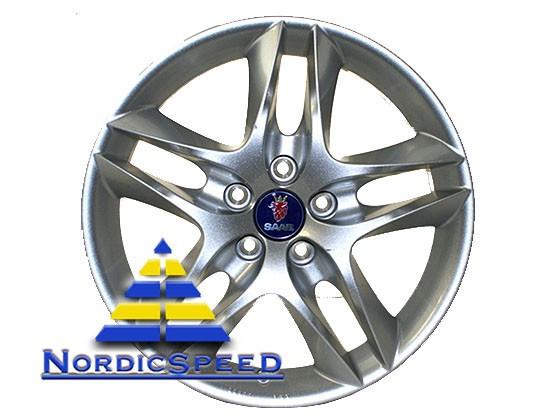 SAAB 5-Spoke Double Wing Wheel 17 x 7.5" (ET49) 5X110 – NordicSpeed